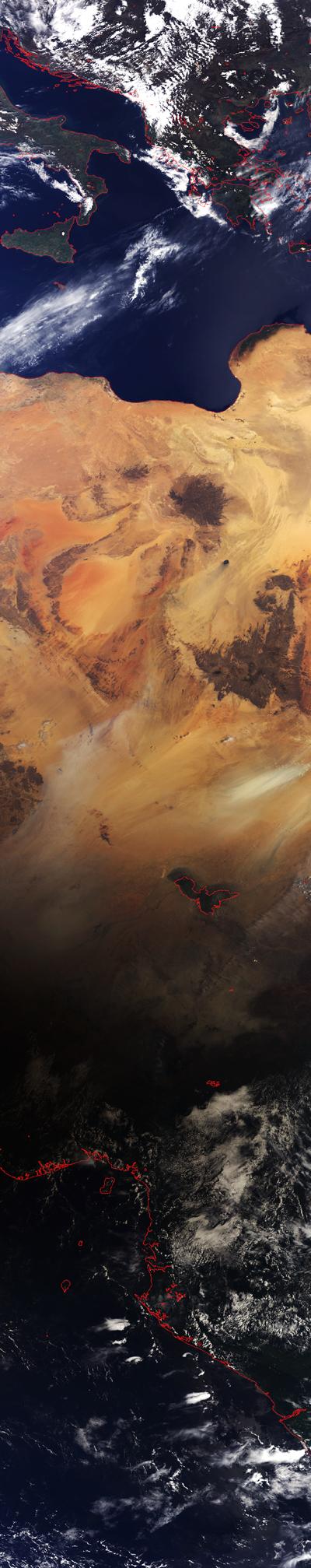 Eclipse's Shadow Observed [IMAGE] | EurekAlert! Science News Releases