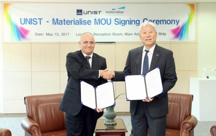 UNIST signs cooperation MoU with Belgian 3-D | EurekAlert!
