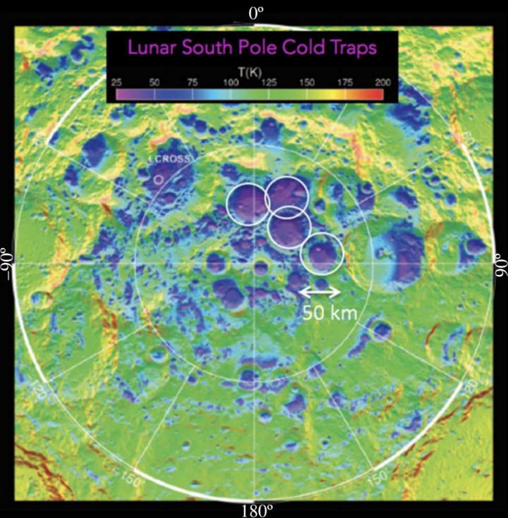 Cold Traps on the Moon [IMAGE] | EurekAlert! Science News Releases