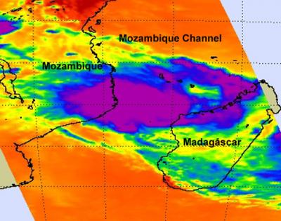 NASA Infrared Look at Cyclone [IMAGE] | EurekAlert! Science News Releases