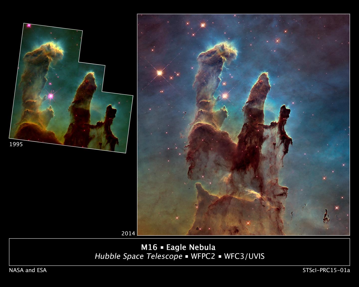 Iconic Eagle Nebula's 'Pillars [IMAGE] | EurekAlert! Science News Releases