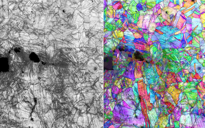Crystal structure fractures [IMAGE] | EurekAlert! Science News Releases