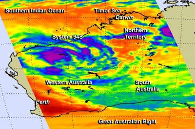 AIRS Image of 94S [IMAGE] | EurekAlert! Science News Releases