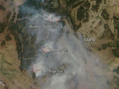 Trio of Fires in Idaho Wreak Havoc | EurekAlert!