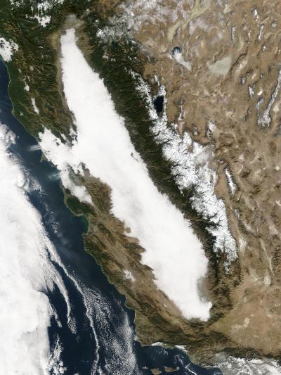 Satellite Image of Tule Fog [IMAGE] | EurekAlert! Science News Releases