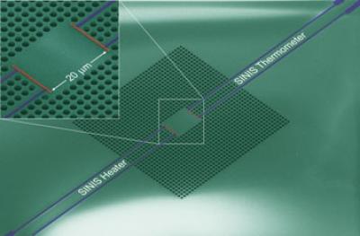 A Phononic Crystal Device [IMAGE] | EurekAlert! Science News Releases
