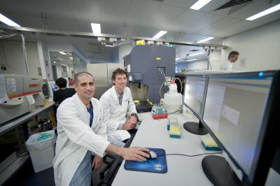 Dr. Seth Masters and Dr. Motti [IMAGE] | EurekAlert! Science News Releases