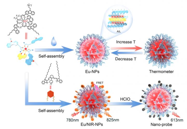 Self-assembly induced luminescence of Eu3+-co | EurekAlert!