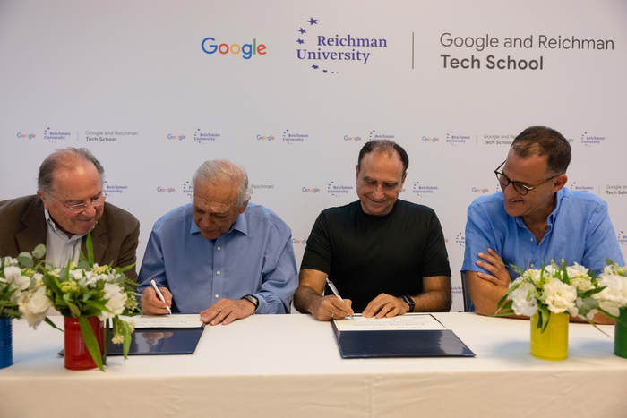 Google and Reichman University to establish S | EurekAlert!