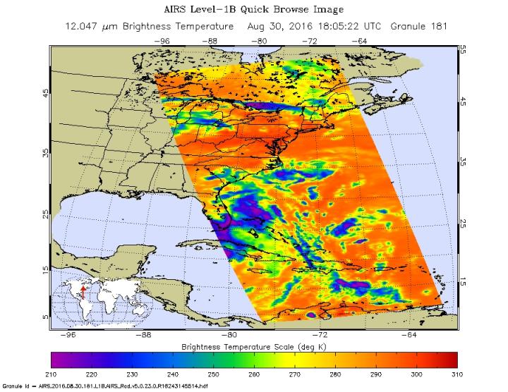 AIRS Image of TD08 [IMAGE] | EurekAlert! Science News Releases