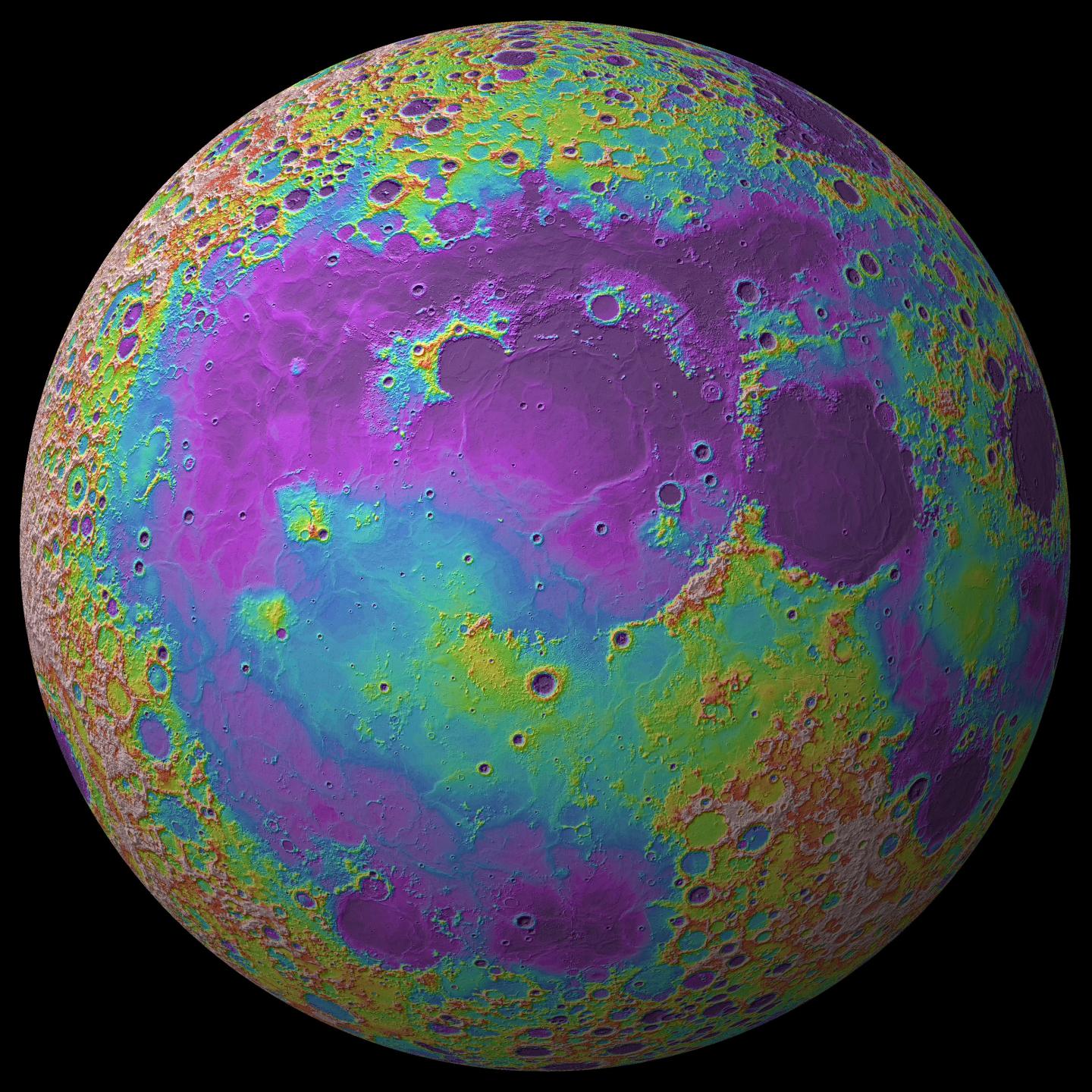Origin of moon's 'ocean of storms' revealed | EurekAlert!