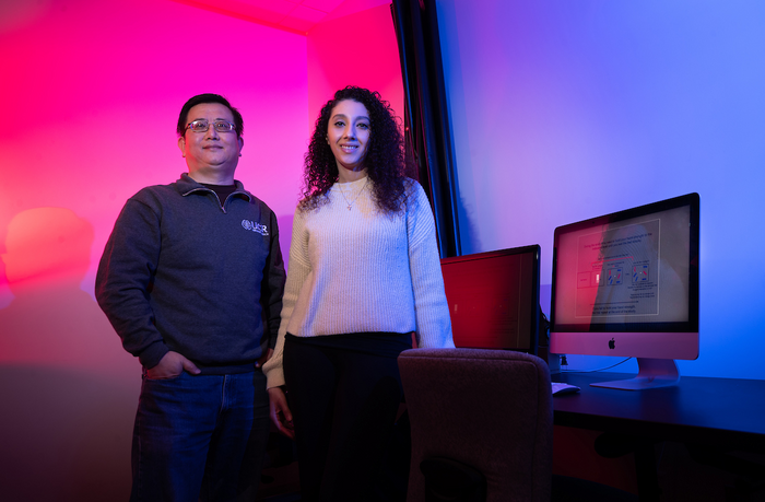 Weiwei Zhang and Lilian Azer [IMAGE] | EurekAlert! Science News Releases