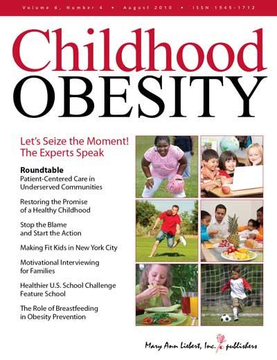 Premier issue of new Childhood Obesity journa | EurekAlert!