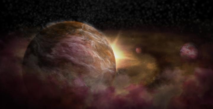 Artist Impression Protoplanets [IMAGE] | EurekAlert! Science News Releases