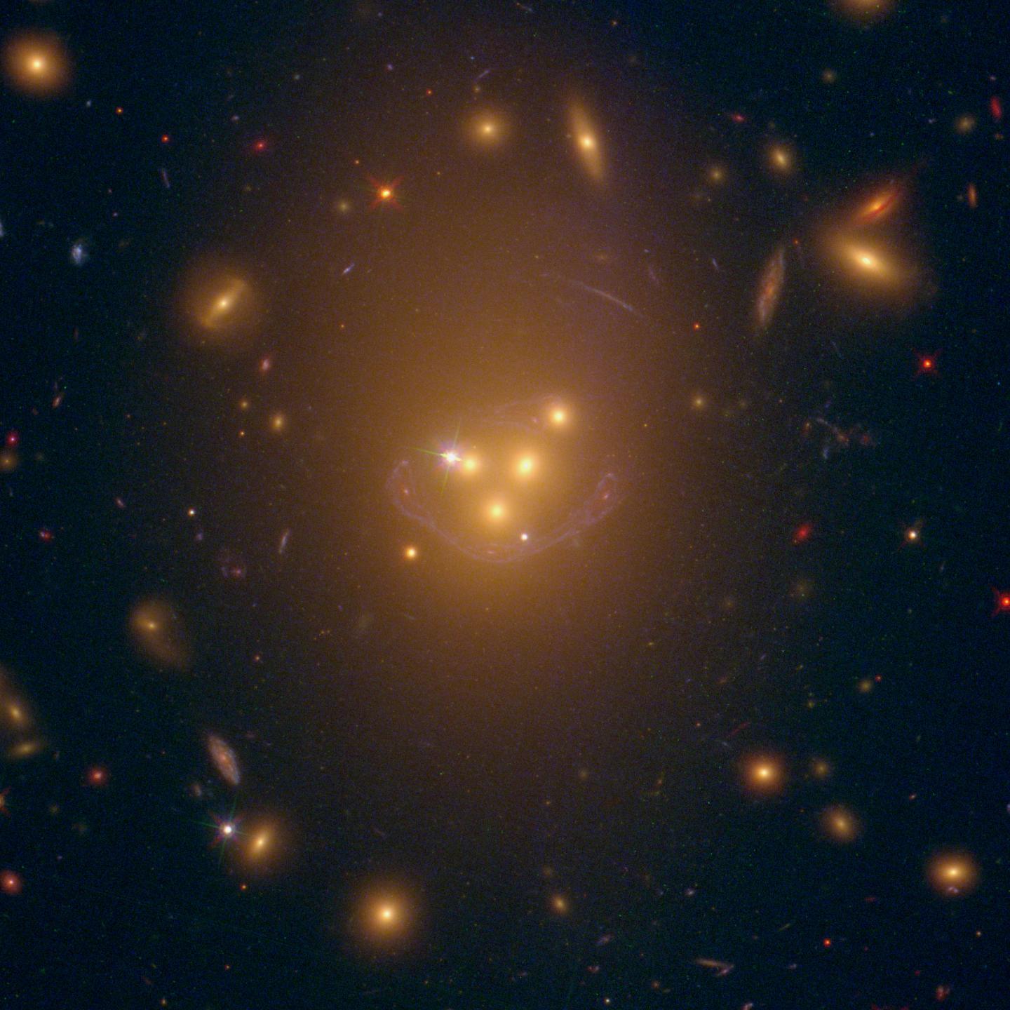 Galaxy Collision (1 of 2) [IMAGE] | EurekAlert! Science News Releases