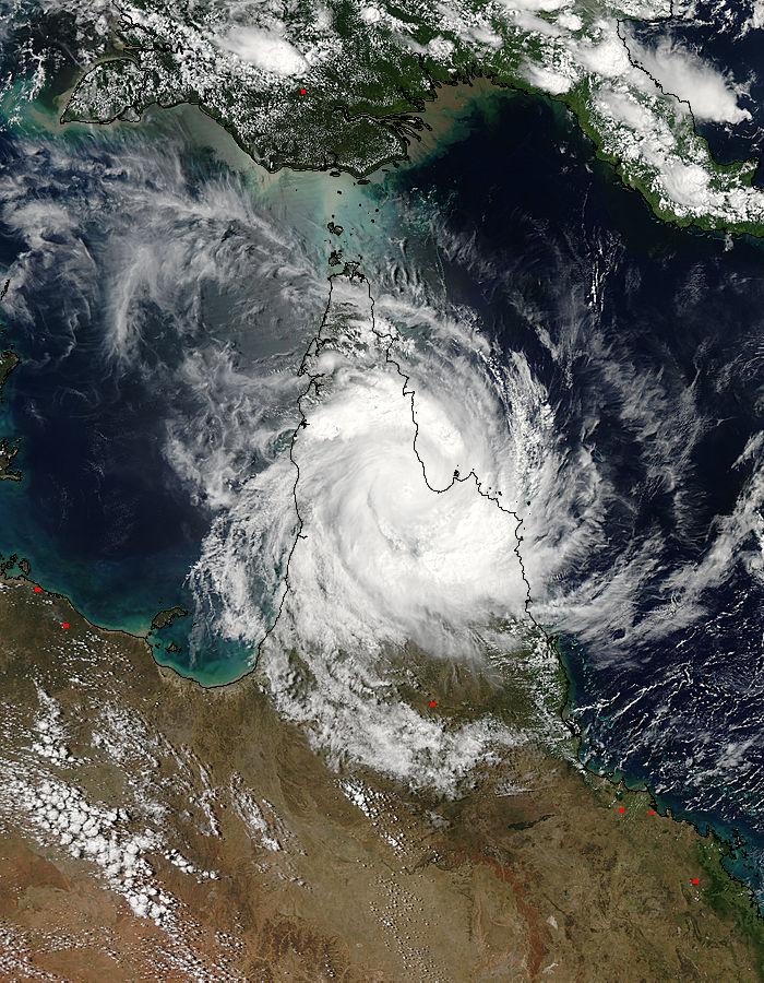 NASA sees Tropical Cyclone Nathan crossing Ca | EurekAlert!