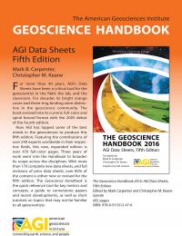 AGI releases The Geoscience Handbook: AGI Dat | EurekAlert!