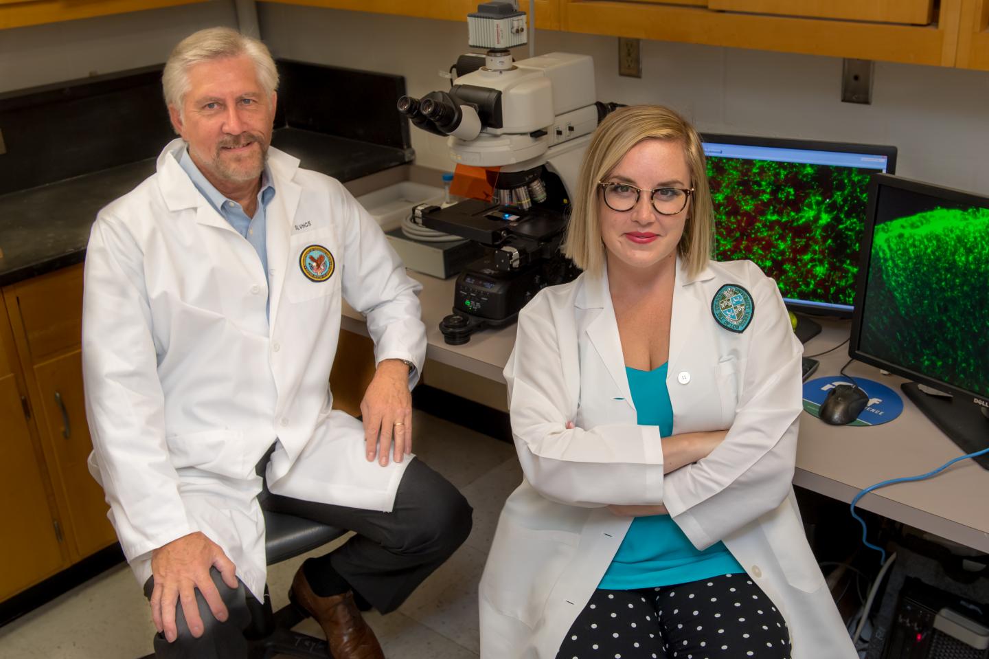 Drs. James Zadina and Amy Feeh [IMAGE] | EurekAlert! Science News Releases