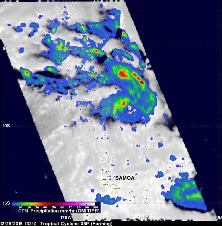 GPM Image of Ula [IMAGE] | EurekAlert! Science News Releases