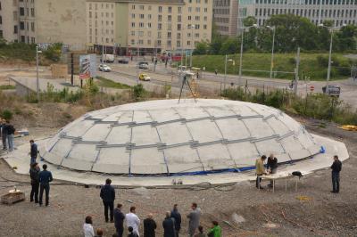 The inflatable concrete dome | EurekAlert!