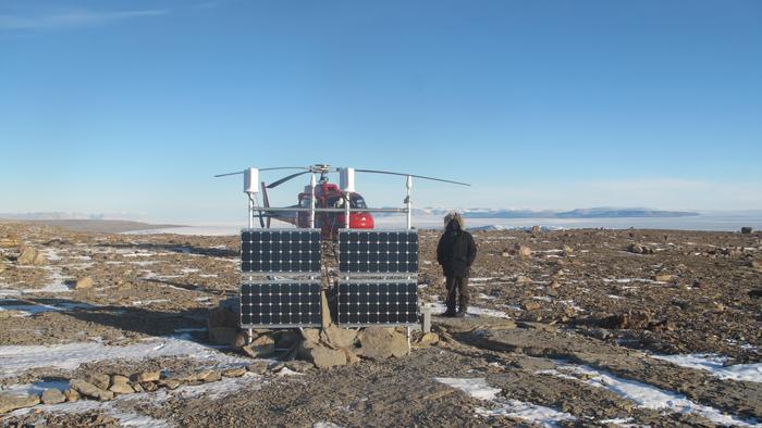 GPS stations measure daily ice [IMAGE] | EurekAlert! Science News Releases