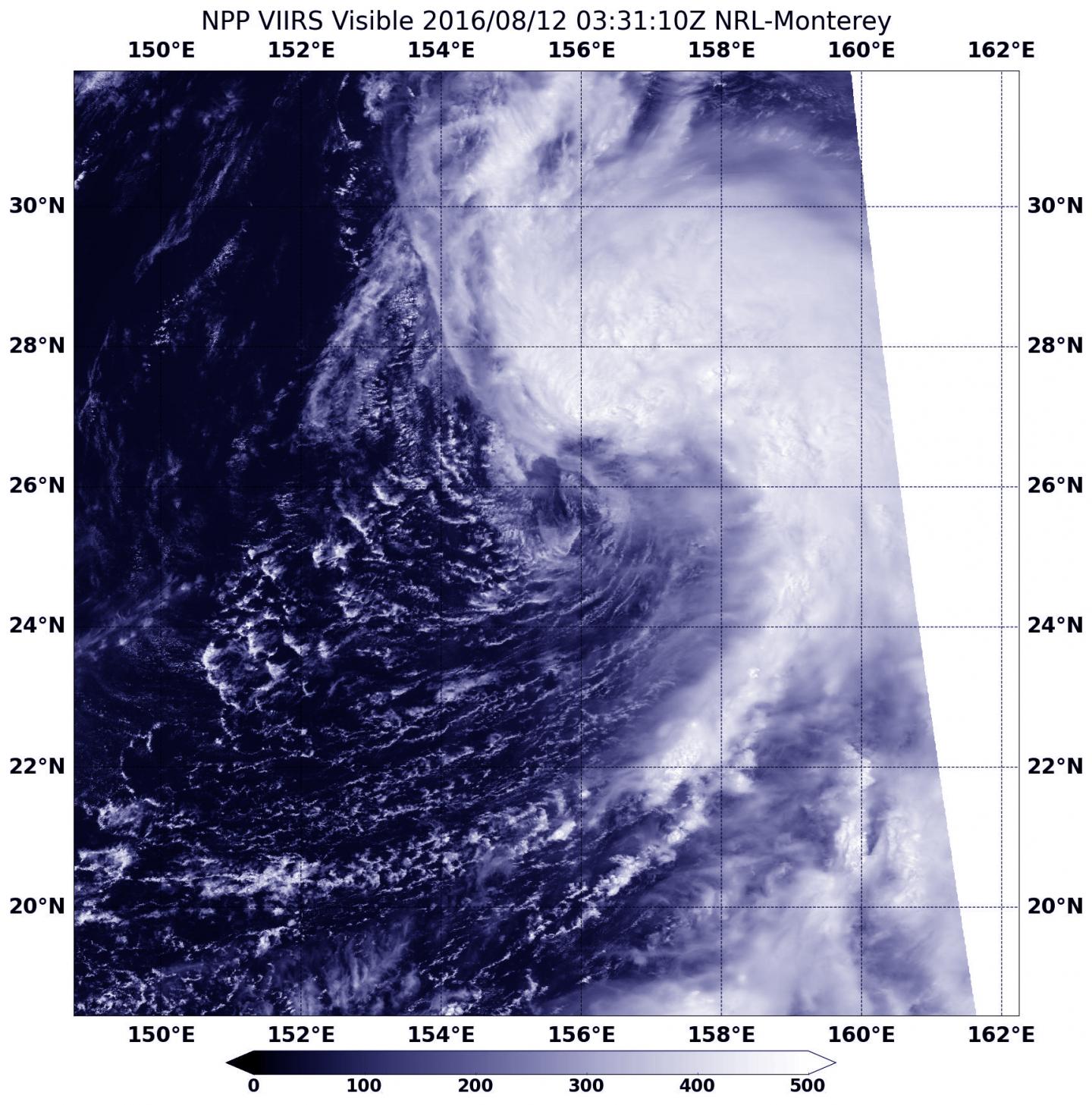 NASA sees wind shear relax in Tropical Storm | EurekAlert!