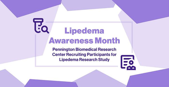 Lipedema Awareness Month [IMAGE] | EurekAlert! Science News Releases
