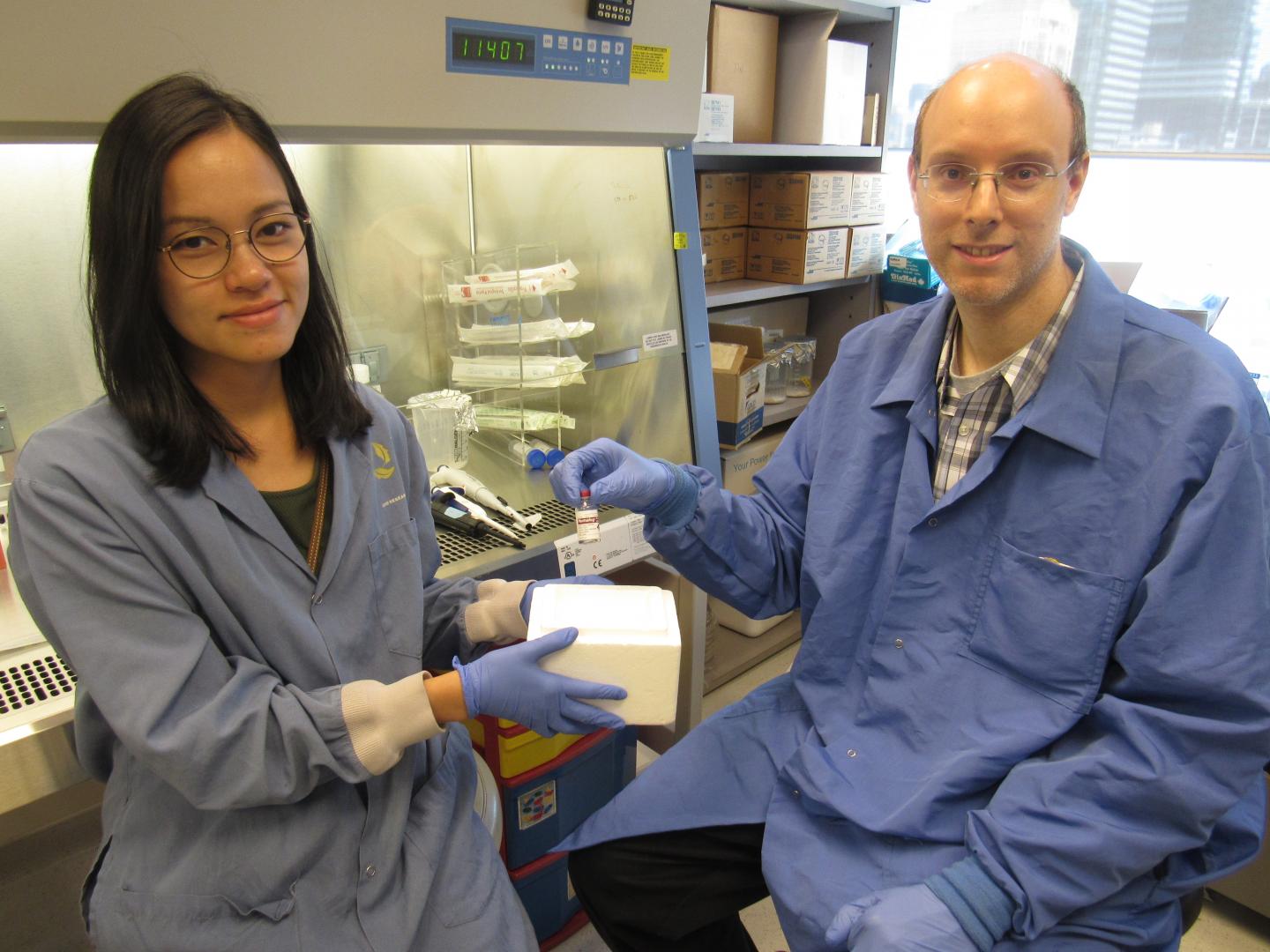 Dr. Sue Tsai and Dr. Dan Winer [IMAGE] | EurekAlert! Science News Releases