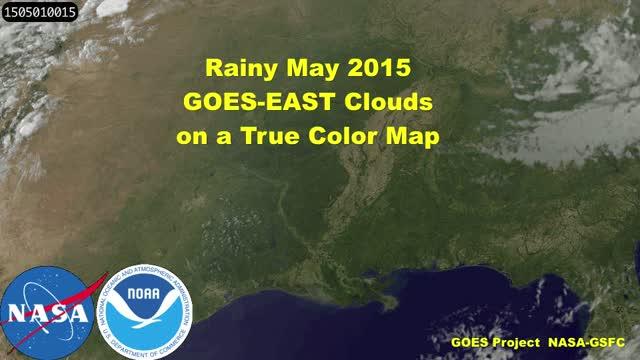 GOES-East Animation Shows Southern US Spring | EurekAlert!