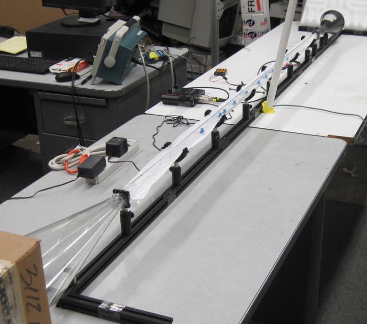 Acoustic Particle Setup [IMAGE] | EurekAlert! Science News Releases
