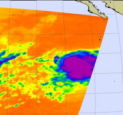 NASA sees Tropical Storm Rosa being born and | EurekAlert!