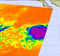 NASA sees Tropical Storm Rosa being born and | EurekAlert!