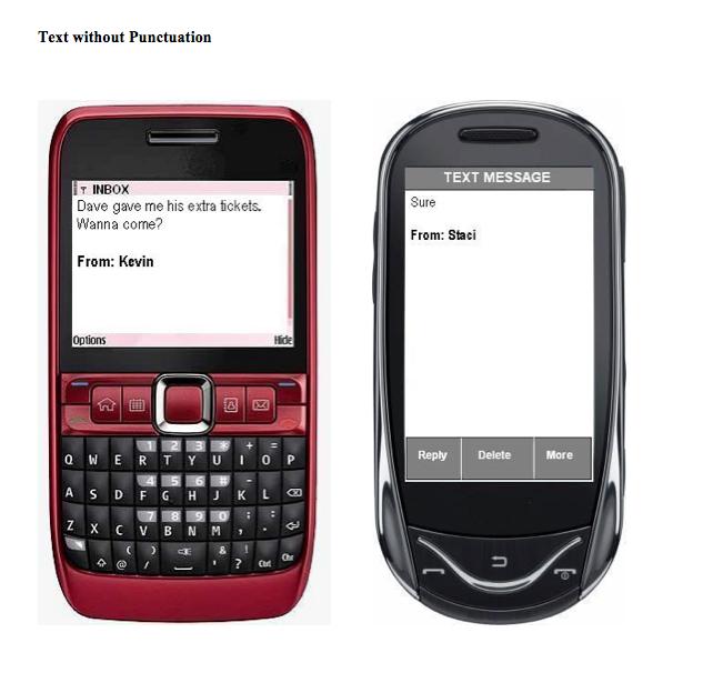 Text Without Punctuation [IMAGE] | EurekAlert! Science News Releases