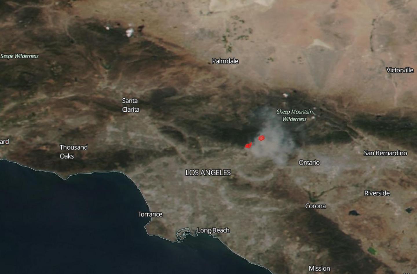 Reservoir and Fish Fires Blaze [IMAGE] | EurekAlert! Science News Releases