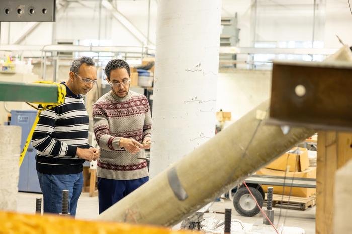 Pier testing [IMAGE] | EurekAlert! Science News Releases