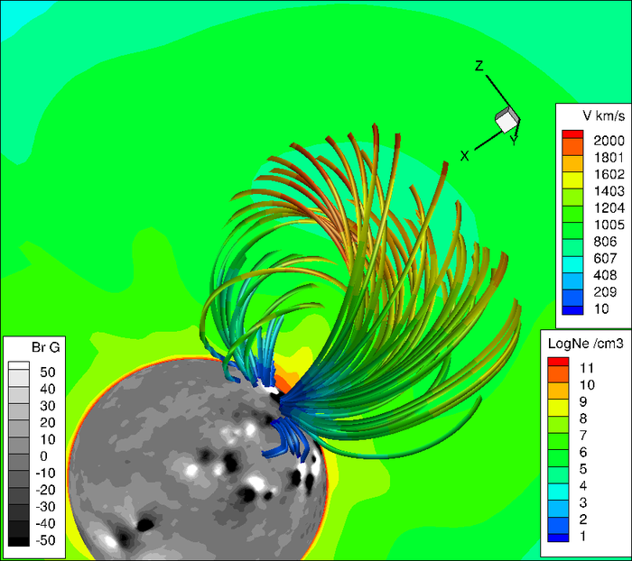 Space weather modeling framewo [IMAGE] | EurekAlert! Science News Releases