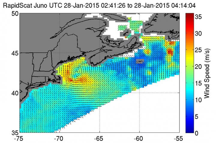Nor'easter off Cape Cod [IMAGE] | EurekAlert! Science News Releases