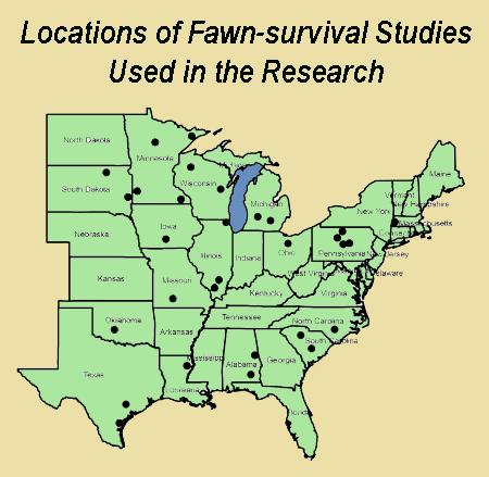 Fawn Map [IMAGE] | EurekAlert! Science News Releases
