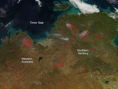 Bushfires Plague Northern Territory and Weste | EurekAlert!