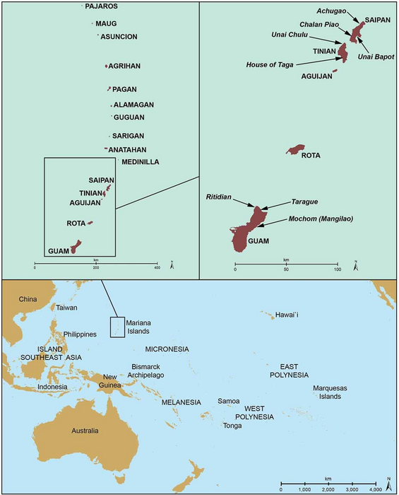 Mariana Islands Map