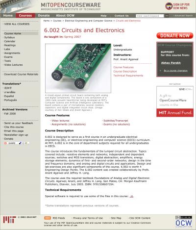 MIT Web Site Selected for Prestigious Prize b | EurekAlert!