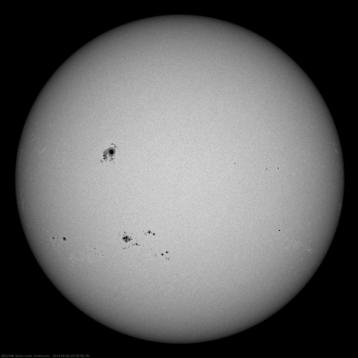 NASA Sun Image: Lots of Spots | EurekAlert!