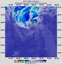 NASA-NOAA satellite find wind shear affecting | EurekAlert!