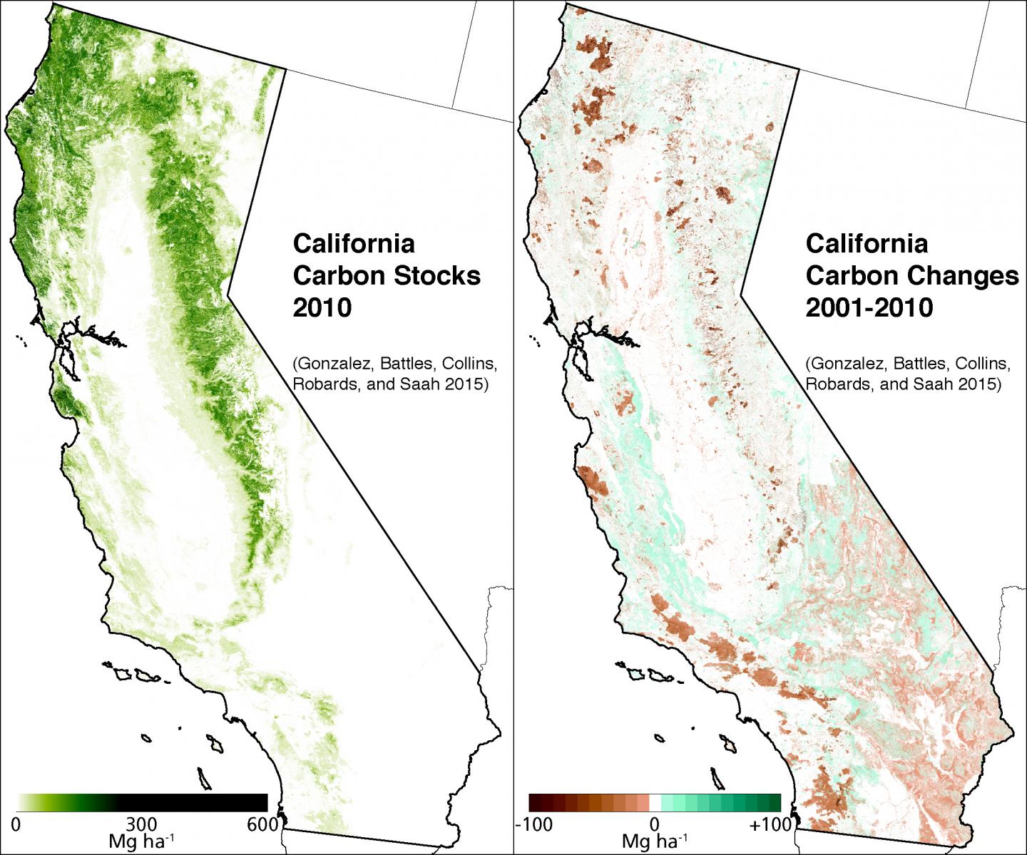 California Carbon Map [IMAGE] | EurekAlert! Science News Releases