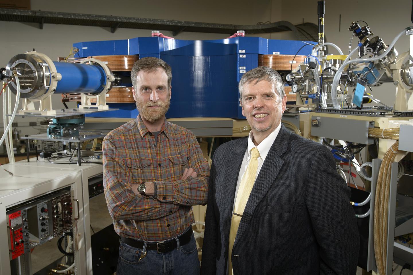 Darryl Granger and Marc Caffee [IMAGE] | EurekAlert! Science News Releases