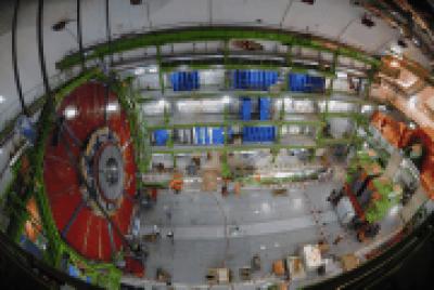 Gigantic Disc of CMS Detector [IMAGE] | EurekAlert! Science News Releases