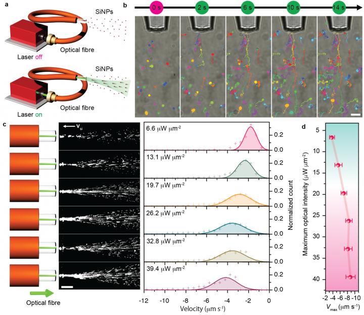 Long-Distance Opto-Thermoelect [IMAGE] | EurekAlert! Science News Releases