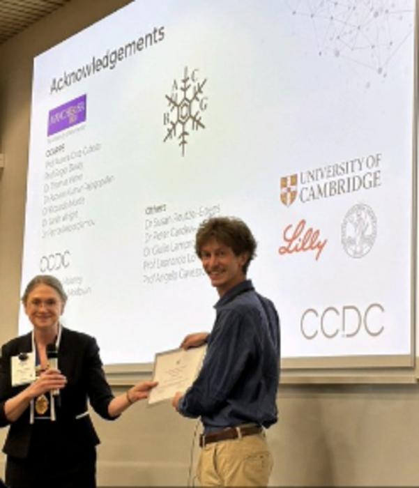 CCDC scientist awarded prestigious BACG Young | EurekAlert!