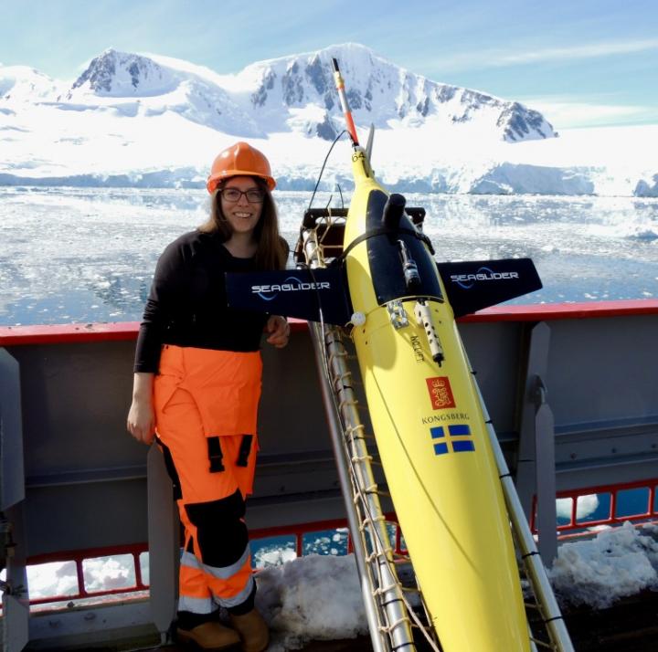 Dr Louise Biddle with "Semla", [IMAGE] | EurekAlert! Science News Releases