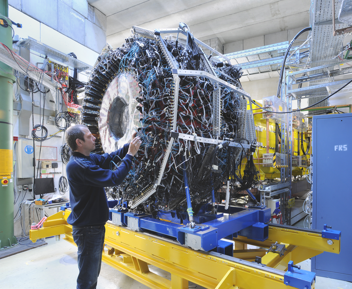 Work at the WASA detector [IMAGE] | EurekAlert! Science News Releases